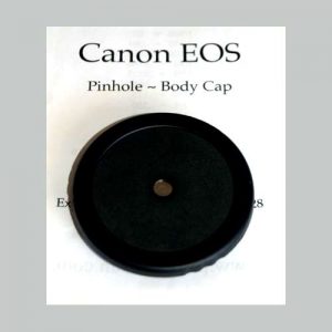 Canon EOS Pinhole No Dust Cap – Pinhole Resource